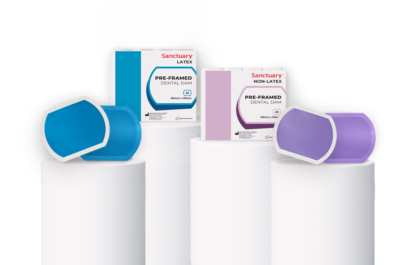 Pre-Framed Dental Dam - Sanctuary Dental Dam